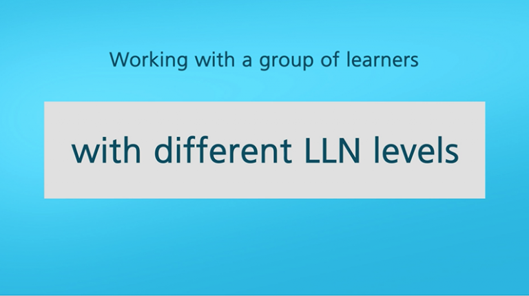 Practical LLN tips for trainers and assessors – Ideas That Work