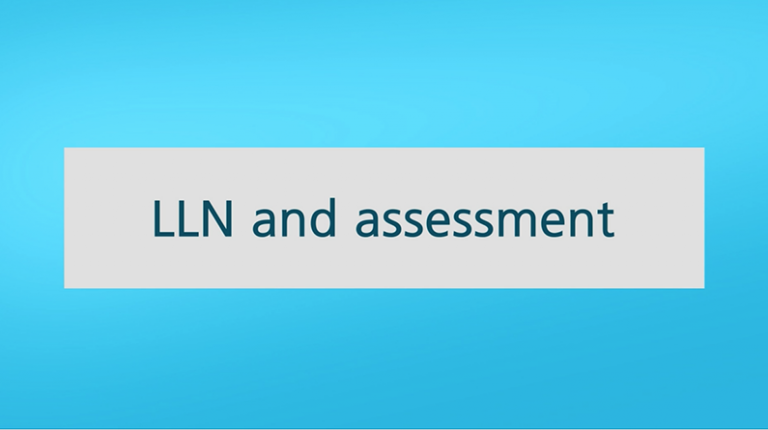 Practical LLN tips for trainers and assessors – Ideas That Work