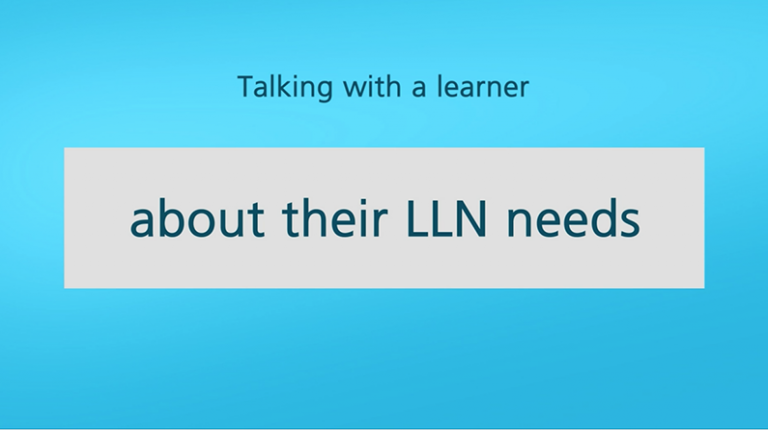 Practical LLN tips for trainers and assessors – Ideas That Work